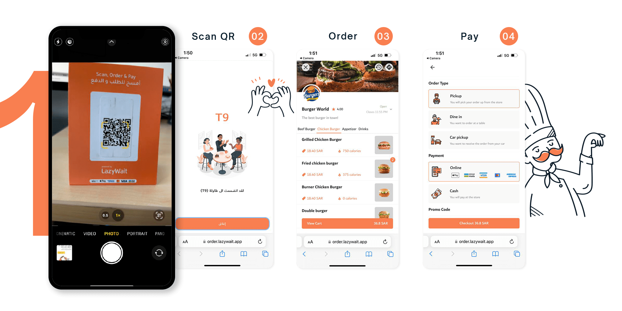 QR Menu | LazyWait - Create Your Store Link & QR Menu