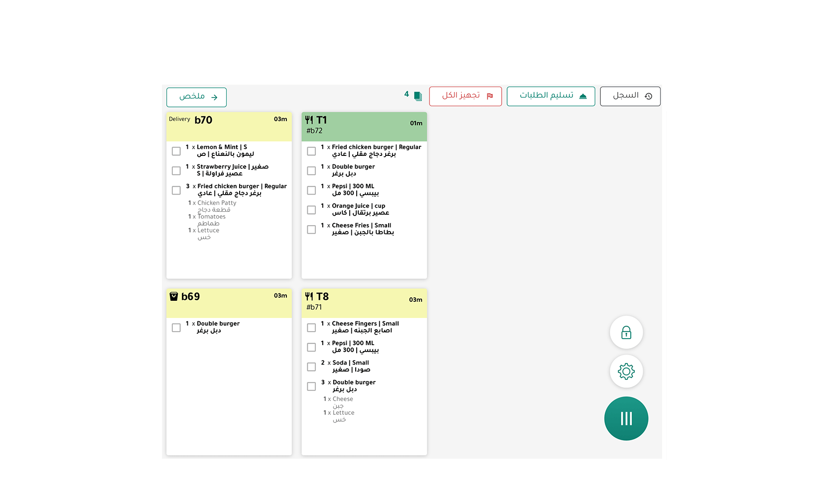 شاشة المطبخ | ليزي ويت - تعّرف على أداء مطبخك من أي مكان