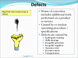 Lean Manufacturing Defects Workshop On Lean Manufacturing 7 Process