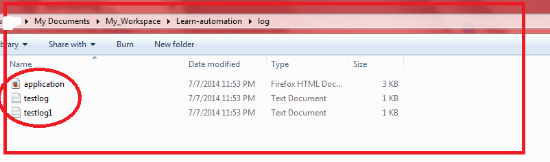How To Create Log Files In Selenium Webdriver And How To Use In Script 0181