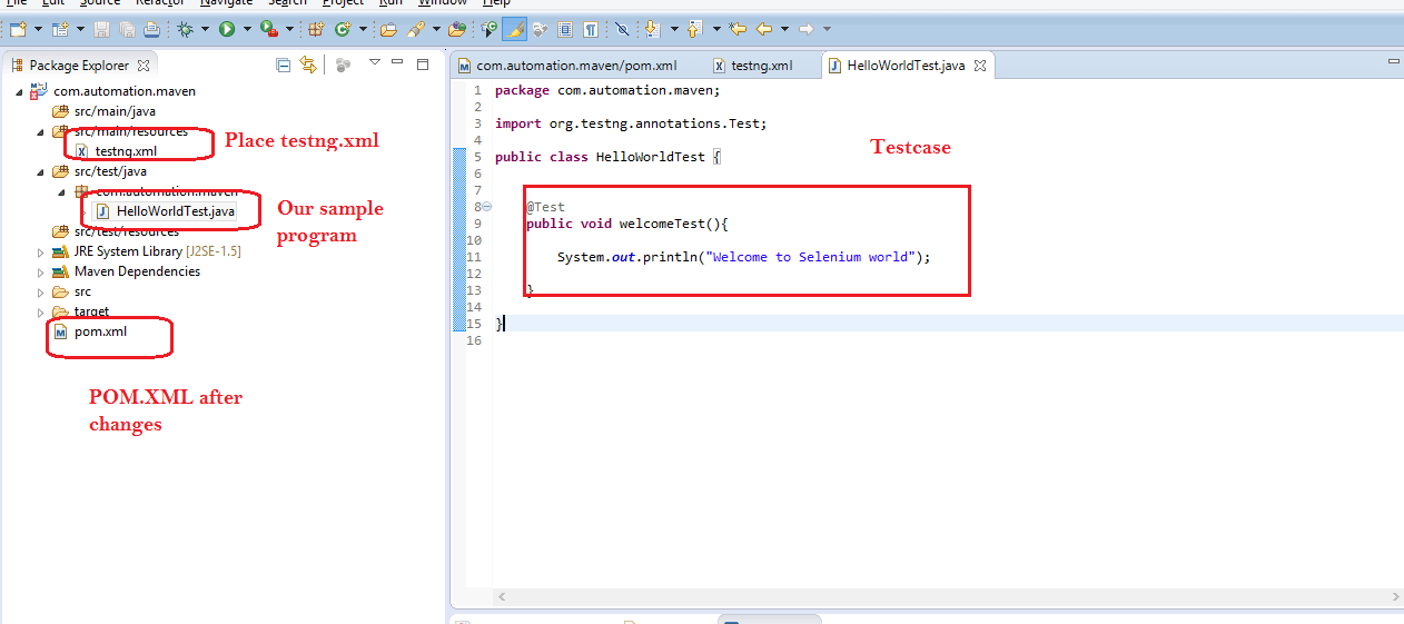 Complete Maven Setup In Selenium Webdriver For Continuous Integration
