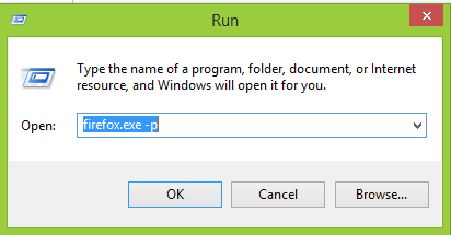 Step for Default Firefox Profile in Selenium or default session