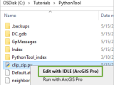 Create A Python Script Tool Documentation