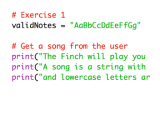 Python Lesson 10 Strings With Finch Birdbrain Technologies