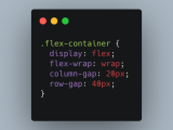 Column Gap Css Flex