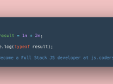 Javascript Interview Question 44 Number Vs Bigint In Js