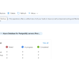 Back Up Azure Database For Postgresql By Using The Azure Portal Azure
