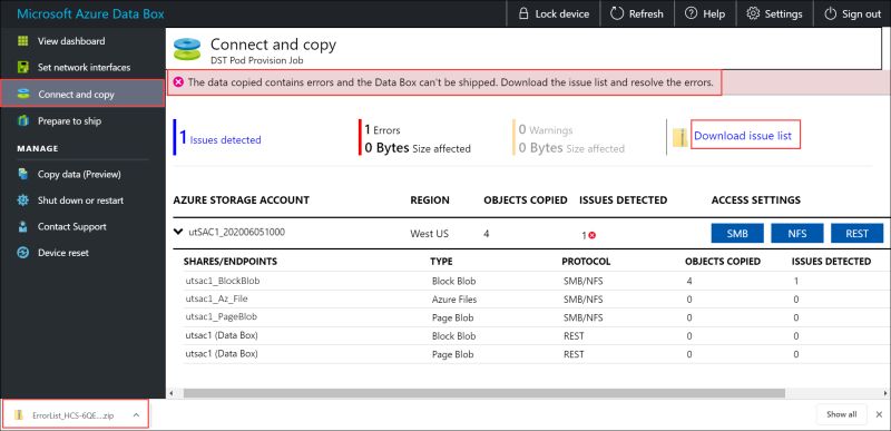 Review Copy Errors In Uploads From Azure Data Box Data Box Next Gen - Perfect Mobile Colorful Pictures | Free Download