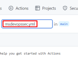 Configure The Microsoft Security Devops Github Action Microsoft