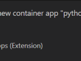 Build And Deploy A Python Web App With Azure Container Apps Python On