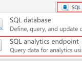 Query The Sql Analytics Endpoint Of Your Sql Database Microsoft