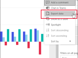 Export Data From A Visual In Power Bi Embedded Analytics Microsoft Learn