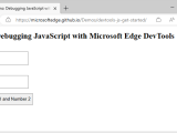 Get Started Debugging Javascript Microsoft Edge Developer