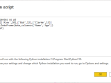 Run Python Scripts In Power Bi Desktop Power Bi Microsoft Learn