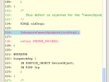 Understanding The Source Code Pane Windows Drivers Microsoft Learn