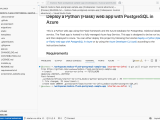 教程部署使用 Postgresql 的 Python Flask Web 应用 Azure App Service Microsoft