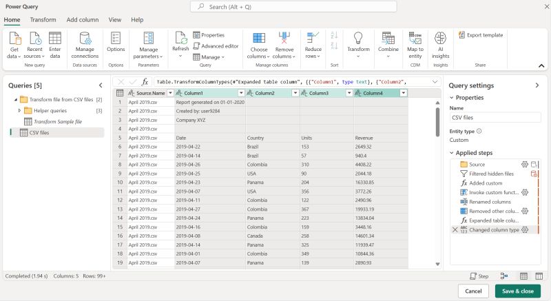 The Easiest Way To Create Up To Date Insights From Multiple Csv Files - Best Colorful Images in Desktop