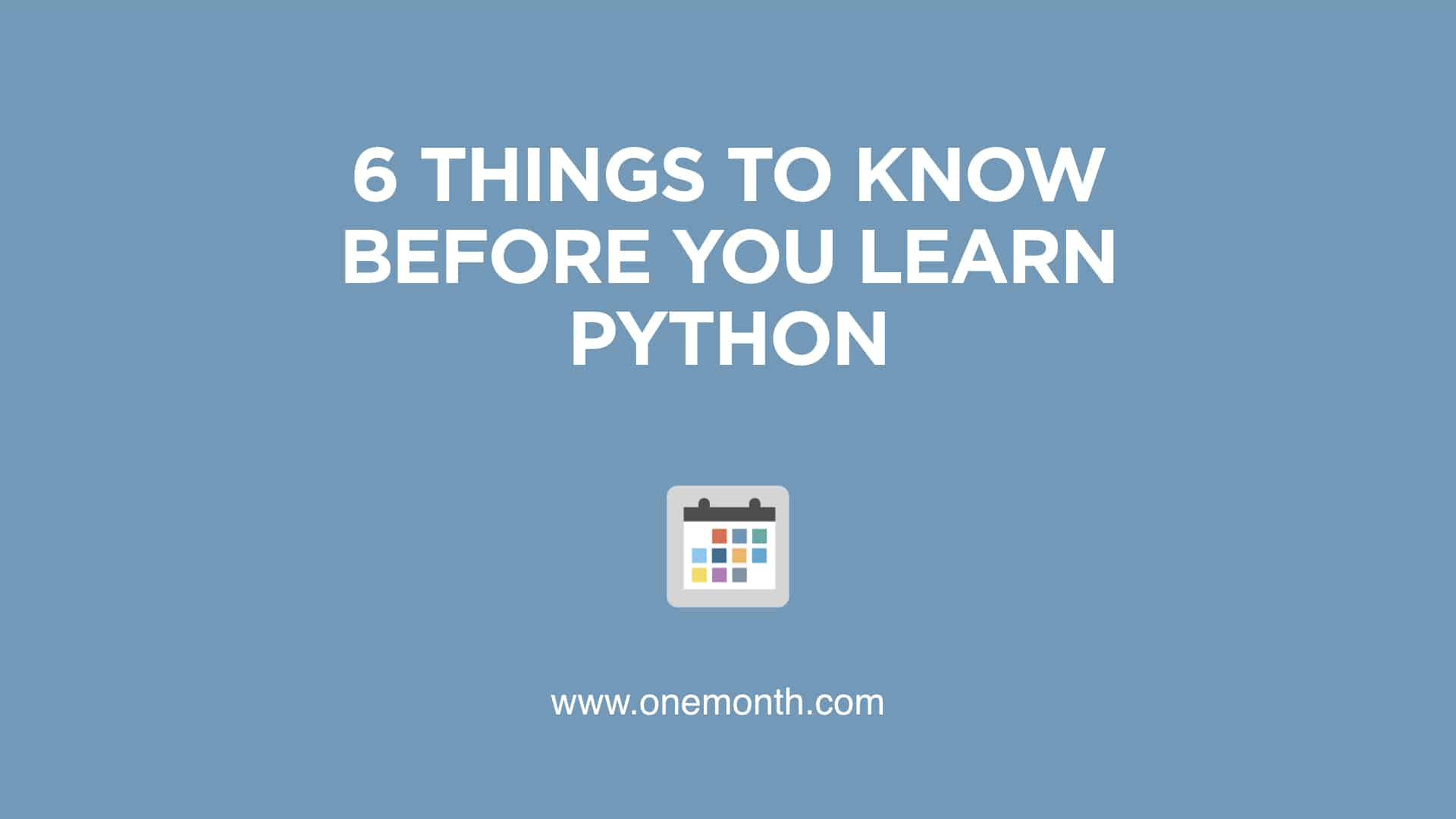 before you learn python beginners - Learn to code in 30 Days!
