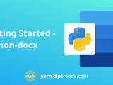 Python Docx Learn Pip Trends