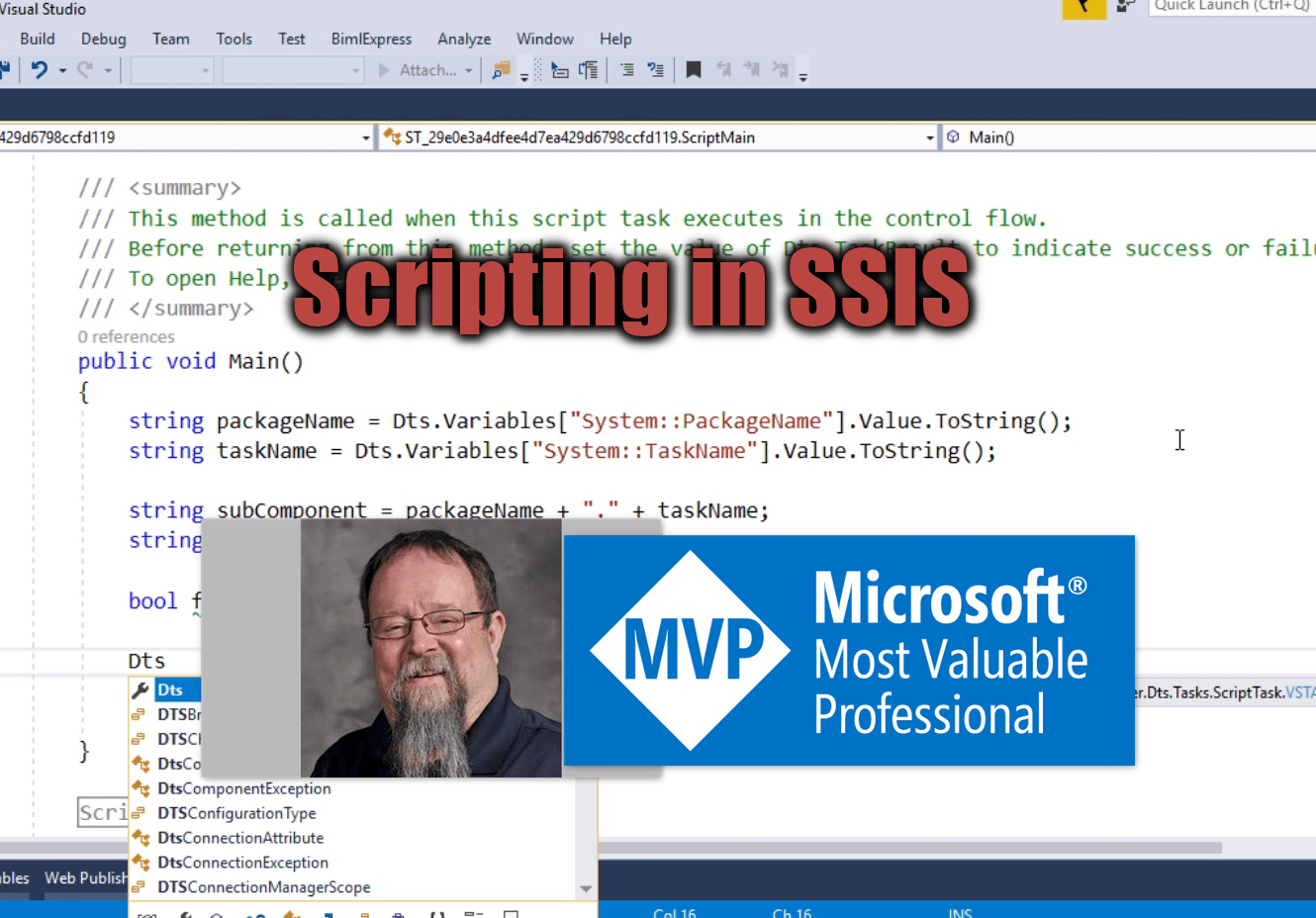 Scripting in SSIS – RADACAD Academy Scripting in SSIS – RADACAD Academy