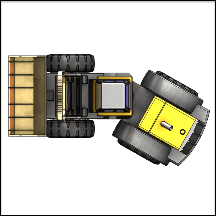 Tonka 952 Front Loader Bulldozer | Complete CAD Files Package – Step ...