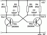Bjt Astable Multivibrators