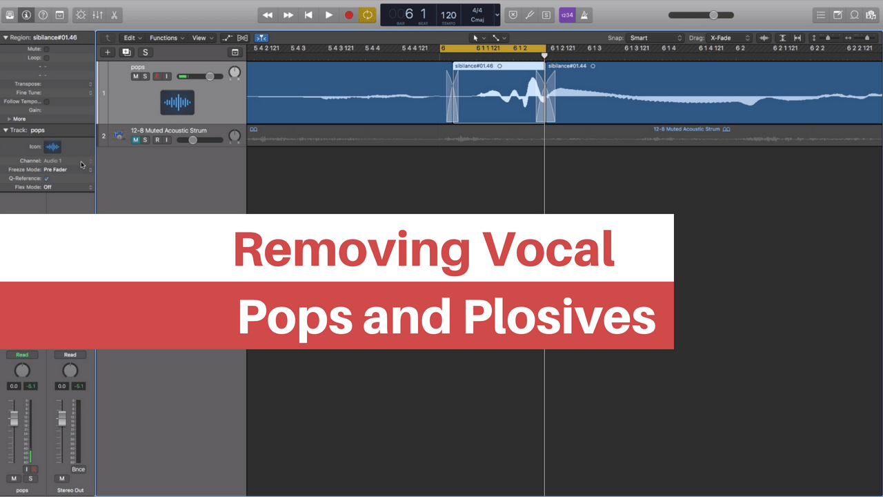 Removing Pops, Plosives, and Harsh Consonants | Learn Audio Engineering