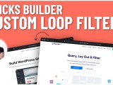 Custom Post Loop Filters With Gridbuilder Wp