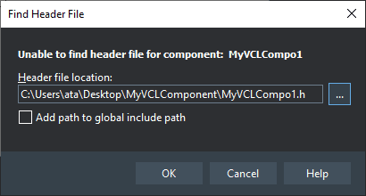 How to Create a New Windows VCL Component In C++