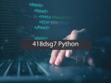 Unlock High Performance Data Processing With The 418dsg7 Python