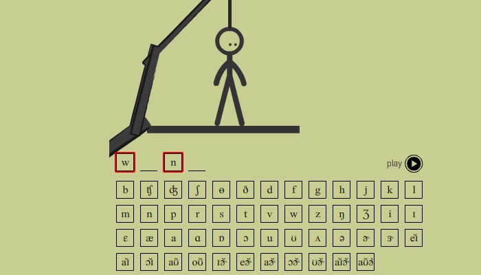 I.P.A. Hangman | The Learning Activities Blog