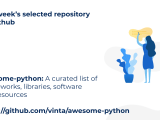 Awesome Python A Curated List Of Awesome Python Frameworks Libraries