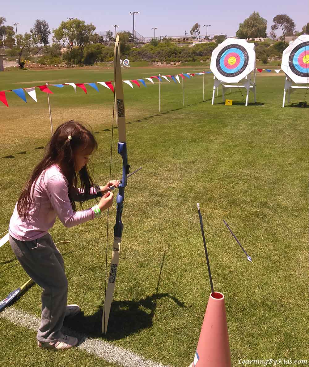 Setting Our Sights on Archery – Learning By Kids