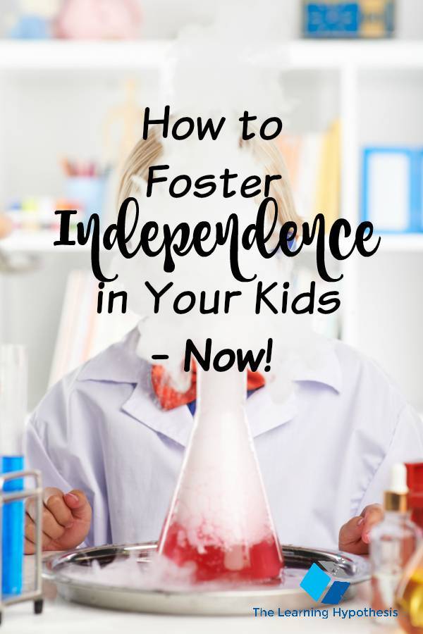 Foster Independence in kids by letting them complete their projects ...