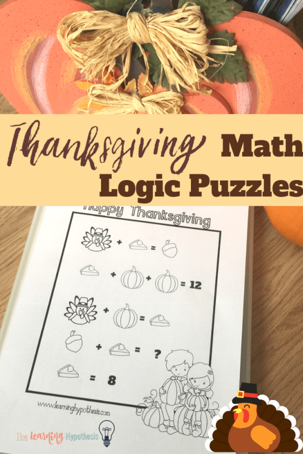 Thanksgiving Math Worksheets Free Printable Math Puzzles