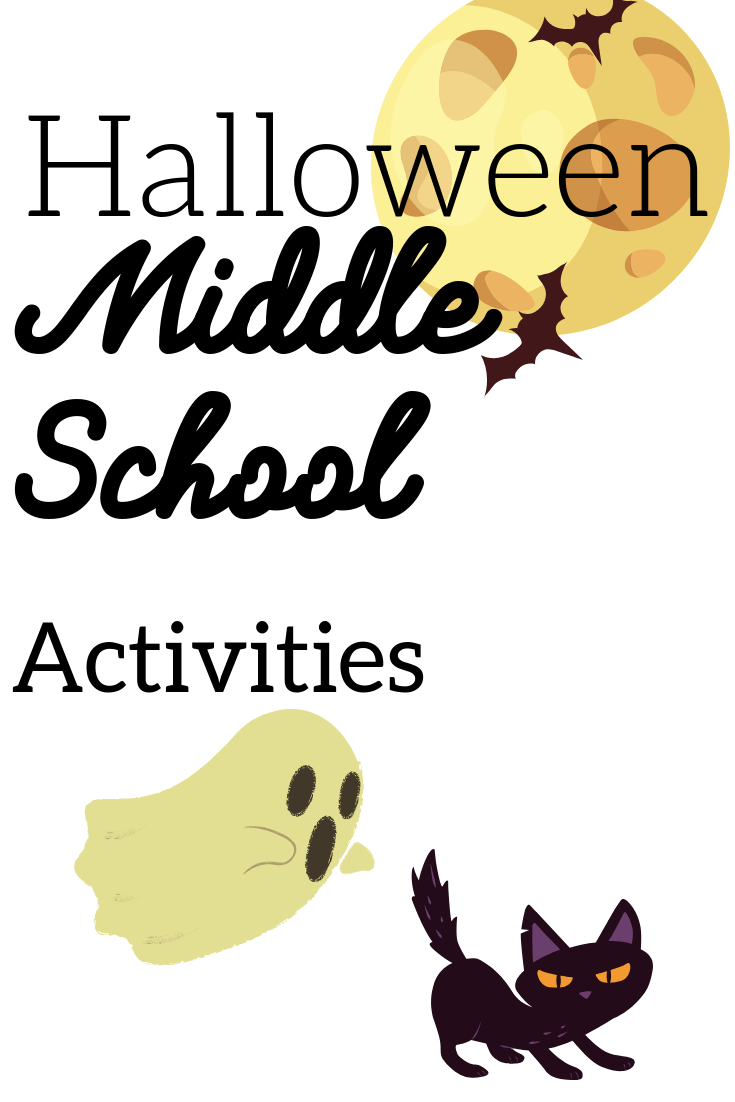 Halloween Middle School Activities - 5 Ideas to Use This YEAR!