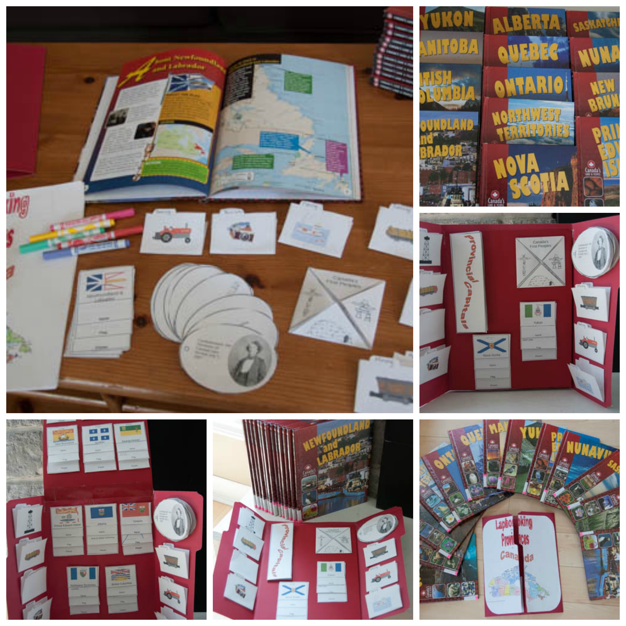 Celebrating Canada - Lapbooking the Provinces of Canada {Free Printable ...