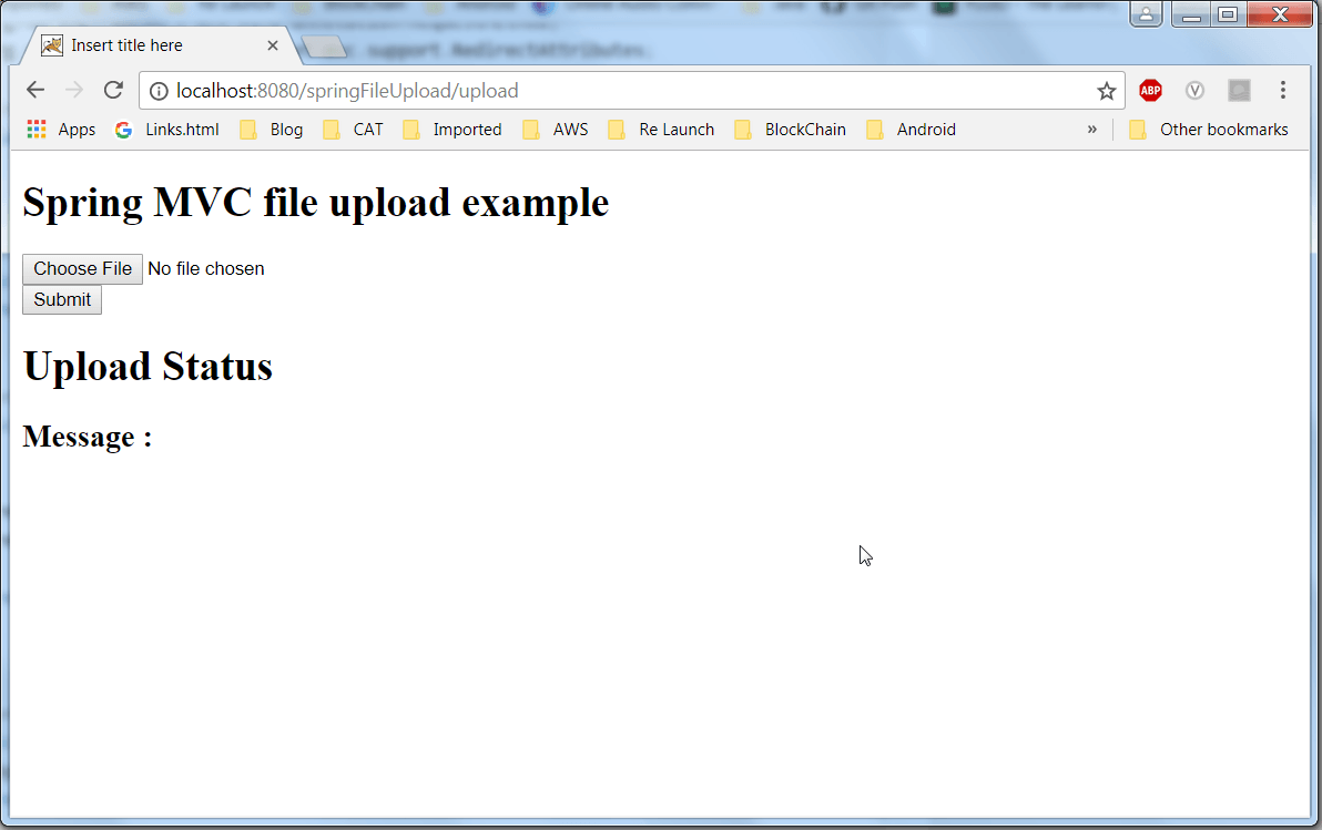 Spring MVC File Upload Example Tutorial - LearningSolo