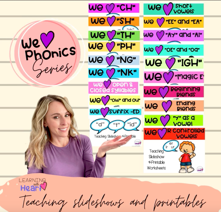 About Me - Learning With Heart: Science of Reading Teacher