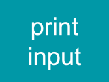 Printinput Python