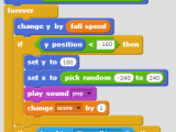 Dodge The Falling Balls Game Scratch Game Video Tutorials