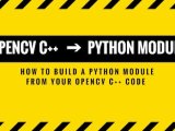 Learn Opencv C Python