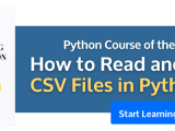 Course Of The Month Read And Write Csv Files In Python Learnpython