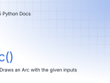 Arc P5 Python Docs