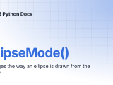 Ellipsemode P5 Python Docs