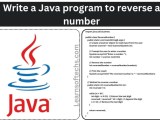 Java Program To Reverse A Number Solution Learn Software Technologies