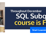 Free Course Of The Month Sql Subqueries Real World Exercises For All
