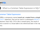 Sql Common Table Expression Tutorial Cabinets Matttroy
