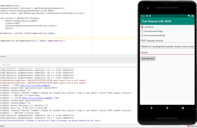 How to Send JSON Data in a POST Request in Android – Learn to Droid