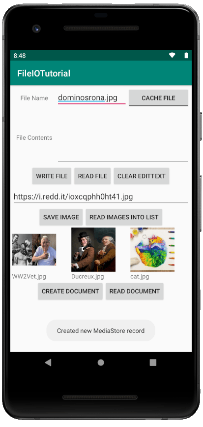 Android File Io Tutorial With Internal And External Storage Learn To